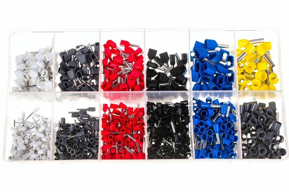 Набор наконечников №5 (НШВИ 0,5-6,0 ; НШВИ (2)*0,5-2,5), КВТ