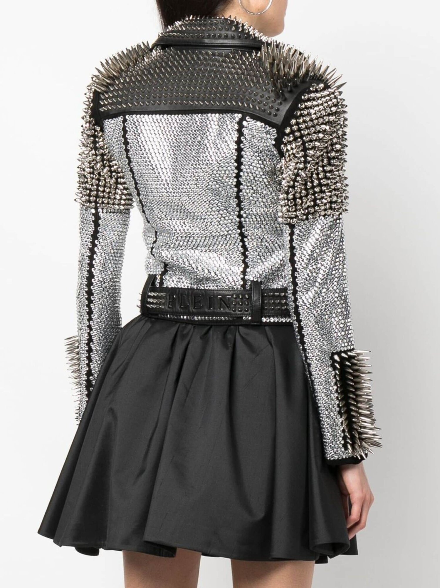 Куртка PHILIPP PLEIN, размер 36, black/black — фото 1