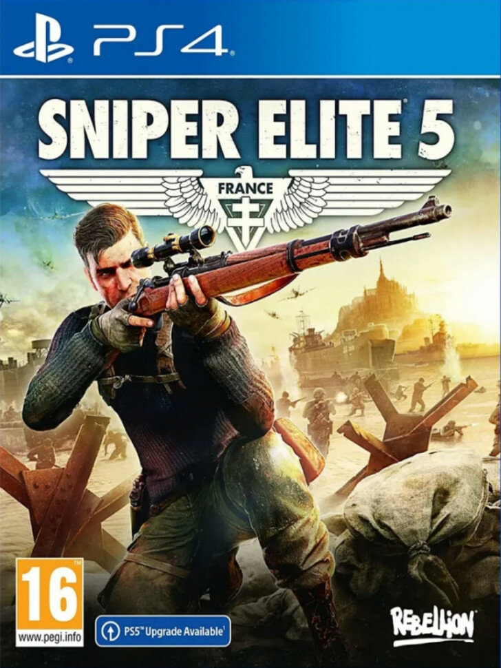 Игра Sniper Elite 5 для PS4 (CUSA16075) (Русские субтитры)