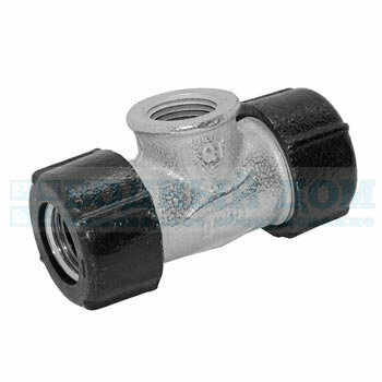 Тройник обжимной 2" внутр/рез Gebo