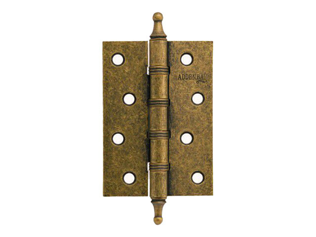 ADDEN BAU универсальная петля 100x70x2,5 мм состаренная бронза для дверей и мебели
