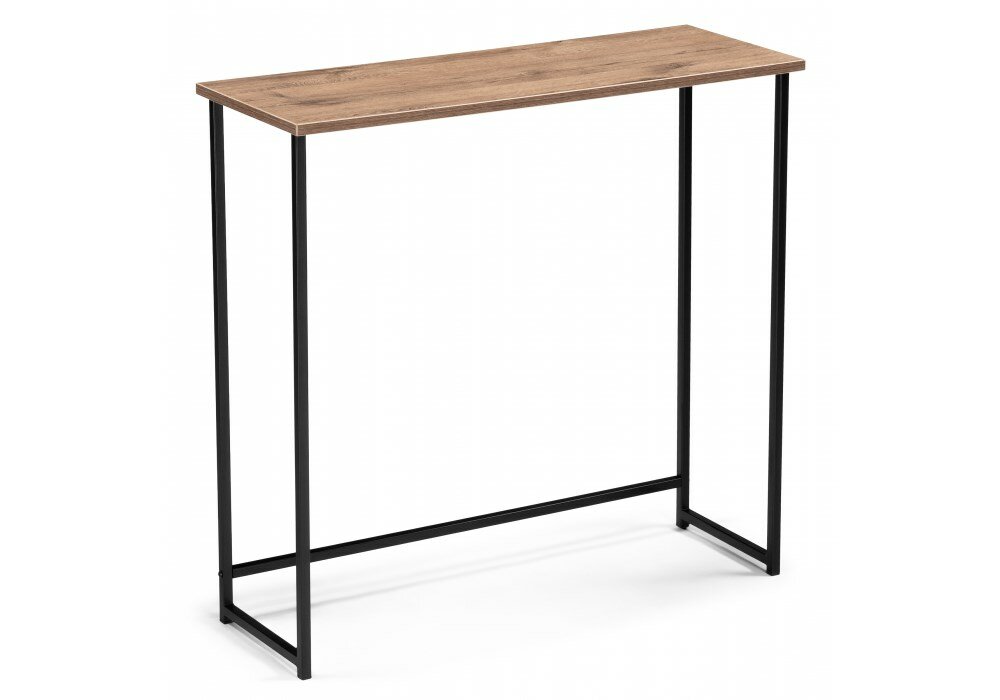 Стол деревянный Woodville Консольный столик Феот 80х30х77 дуб велингтон