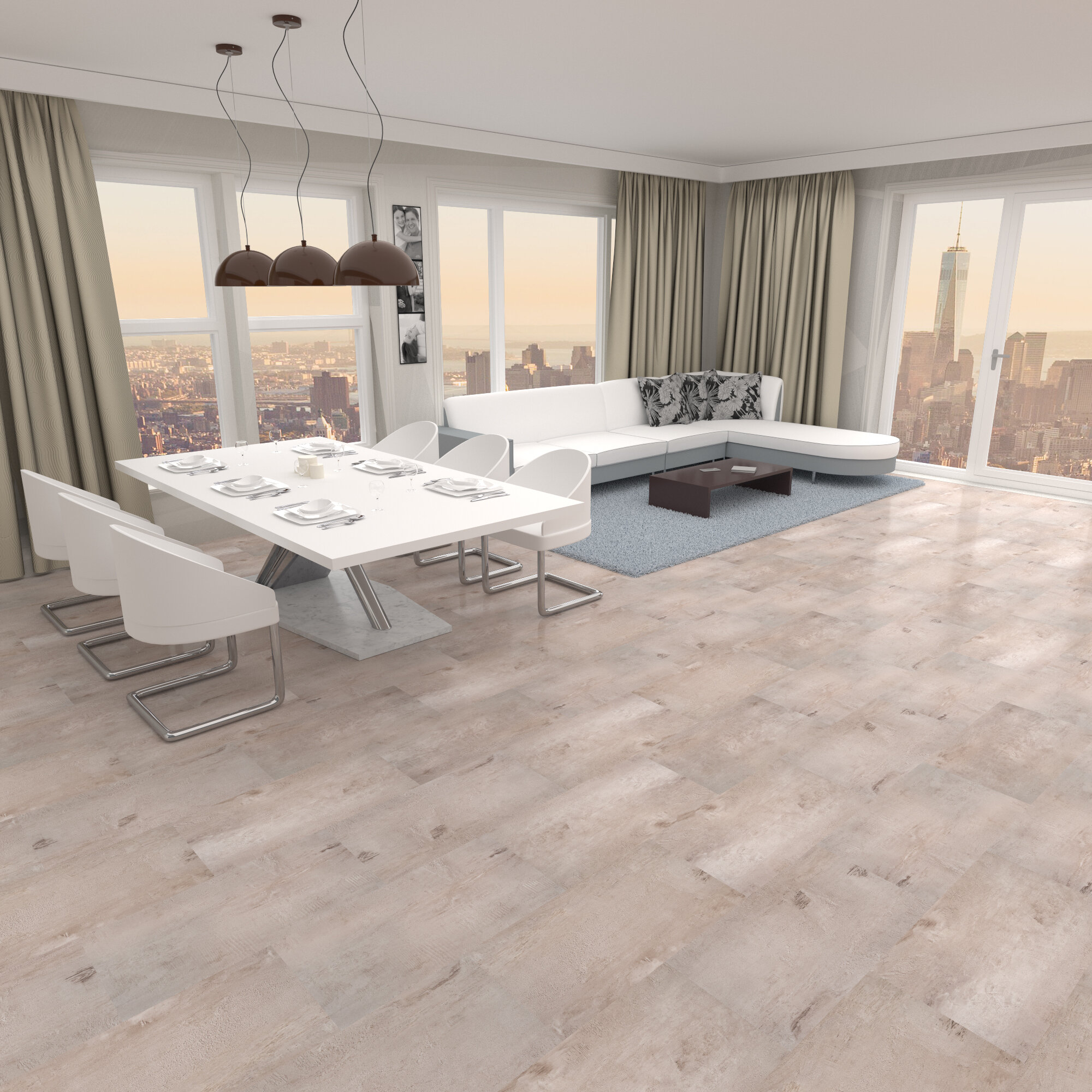 Кварц-виниловый ламинат VKFS 84 Дирк 43 класс (цена за кв. метр)