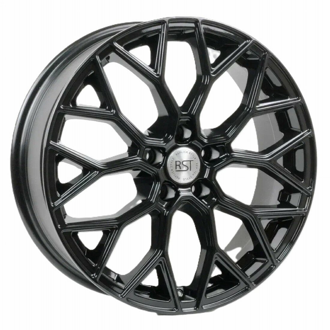 Колесный диск RST R198 6,5x18 5x114,3 ET37 66,5 BL литой для автомобиля