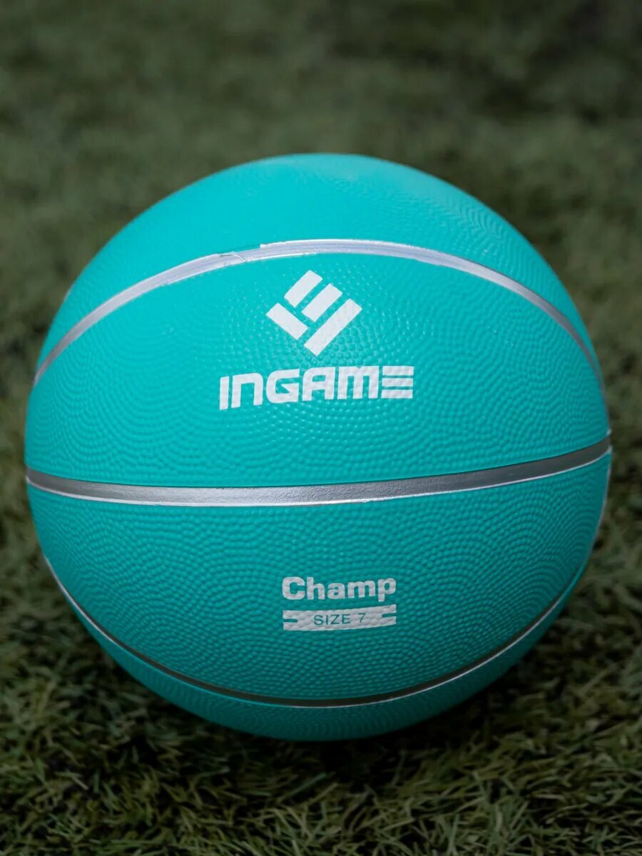 Мяч баск. INGAME CHAMP №7 бирюзовый