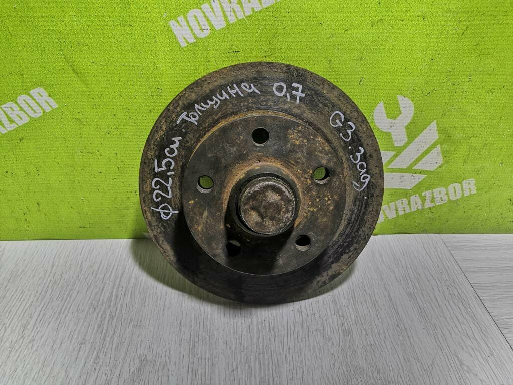 Диск тормозной задний VW Golf 3 Vento 91-97