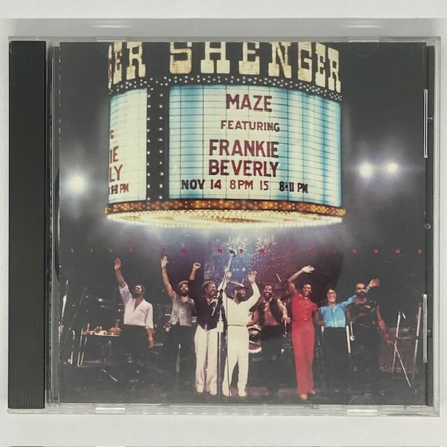 Музыкальный диск Maze Featuring Frankie Beverly-Live In New Orleans (CD, USA) '87 NM