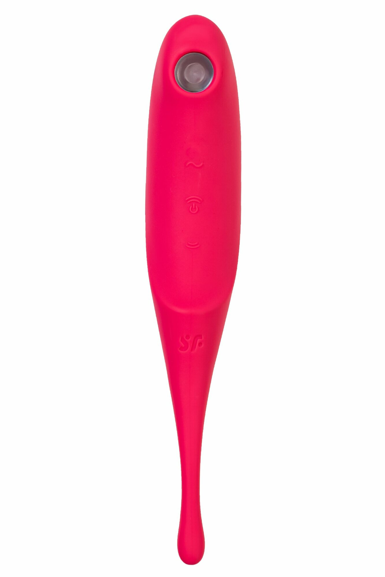 Вакуум-волновой бесконтактный стимулятор клитора Satisfyer Twirling Pro, силикон, красный, 20 см Satisfyer Вакуум-волновой бесконтактный стимулятор клитора Satisfyer Twirling Pro, силикон, красный, 20 см