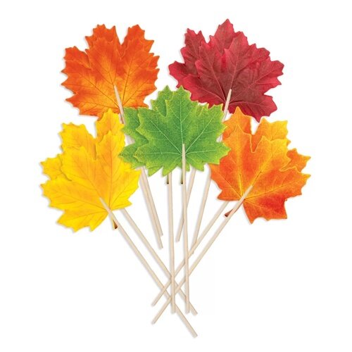 Набор флажков Горчаков "Осенний бал" 10 шт/уп, 14 см