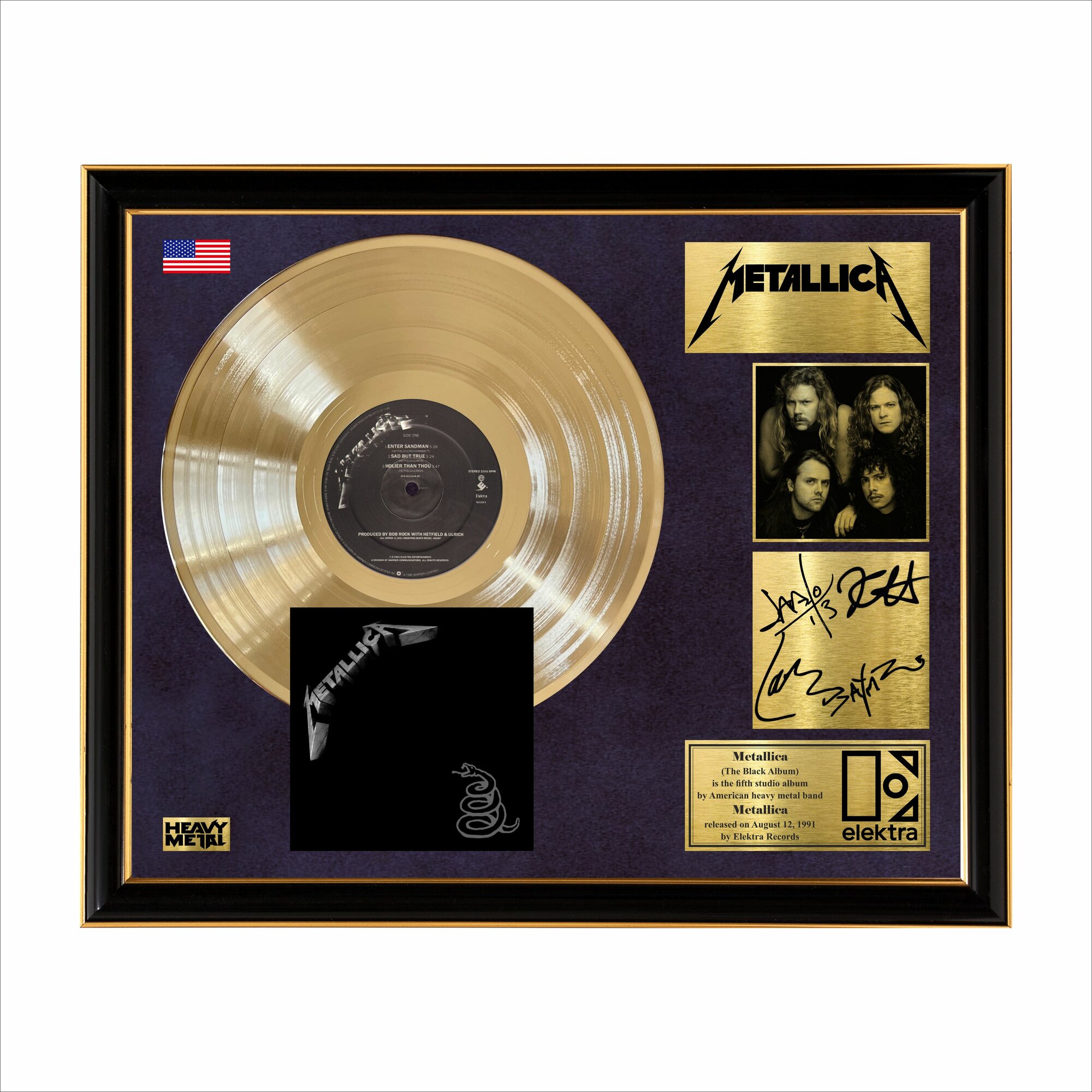 Картина в рамке Metallica