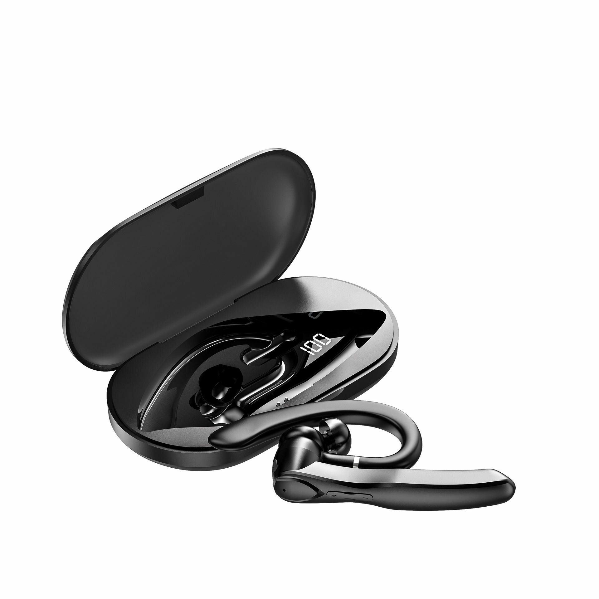 Bluetooth гарнитура i33 Vivacat, с аккумулятором большой емкости + зарядный чехол, tws, для бизнеса, с шумоподавлением