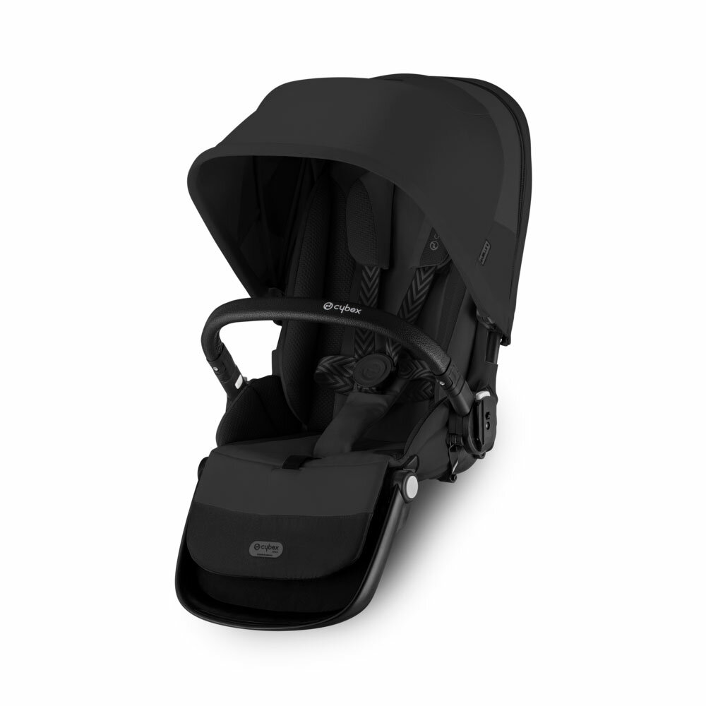 Второе сиденье для коляски Cybex Gazelle S Seat Unit, цвет Moon Black (Чёрный), артикул производителя 522002719