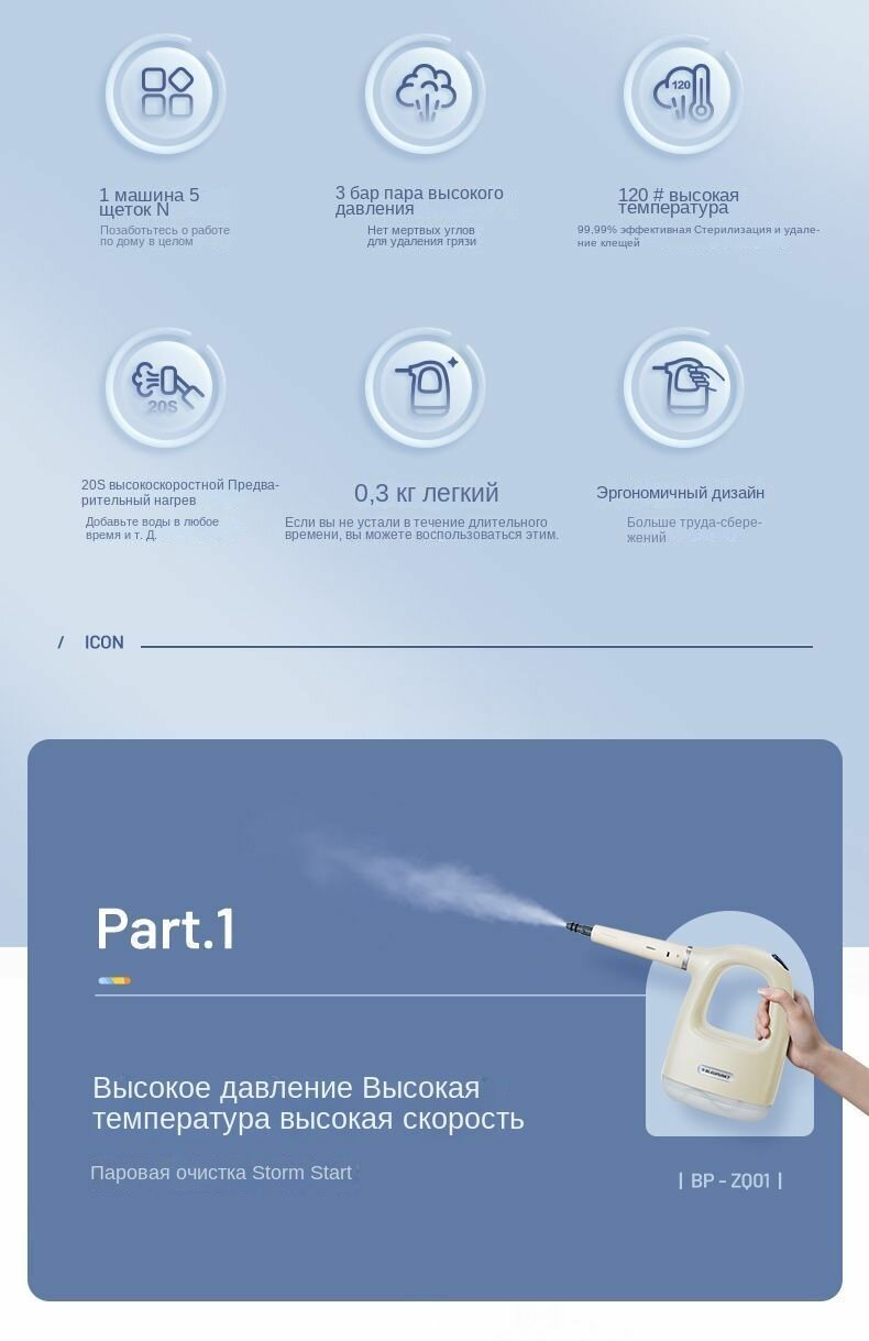 Пароочиститель — фото 1