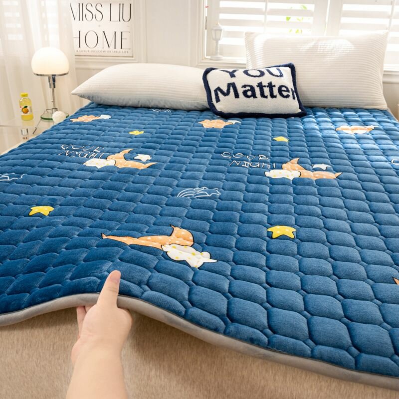 Самый продаваемый всесезонный теплый мягкий матрас-одеяло 200x230cm -kpa
