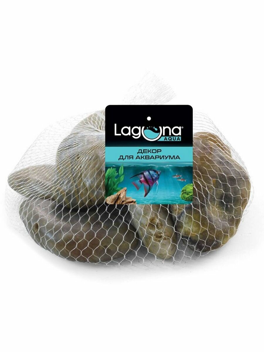 Галька цветная Laguna 1кг, 30-60мм