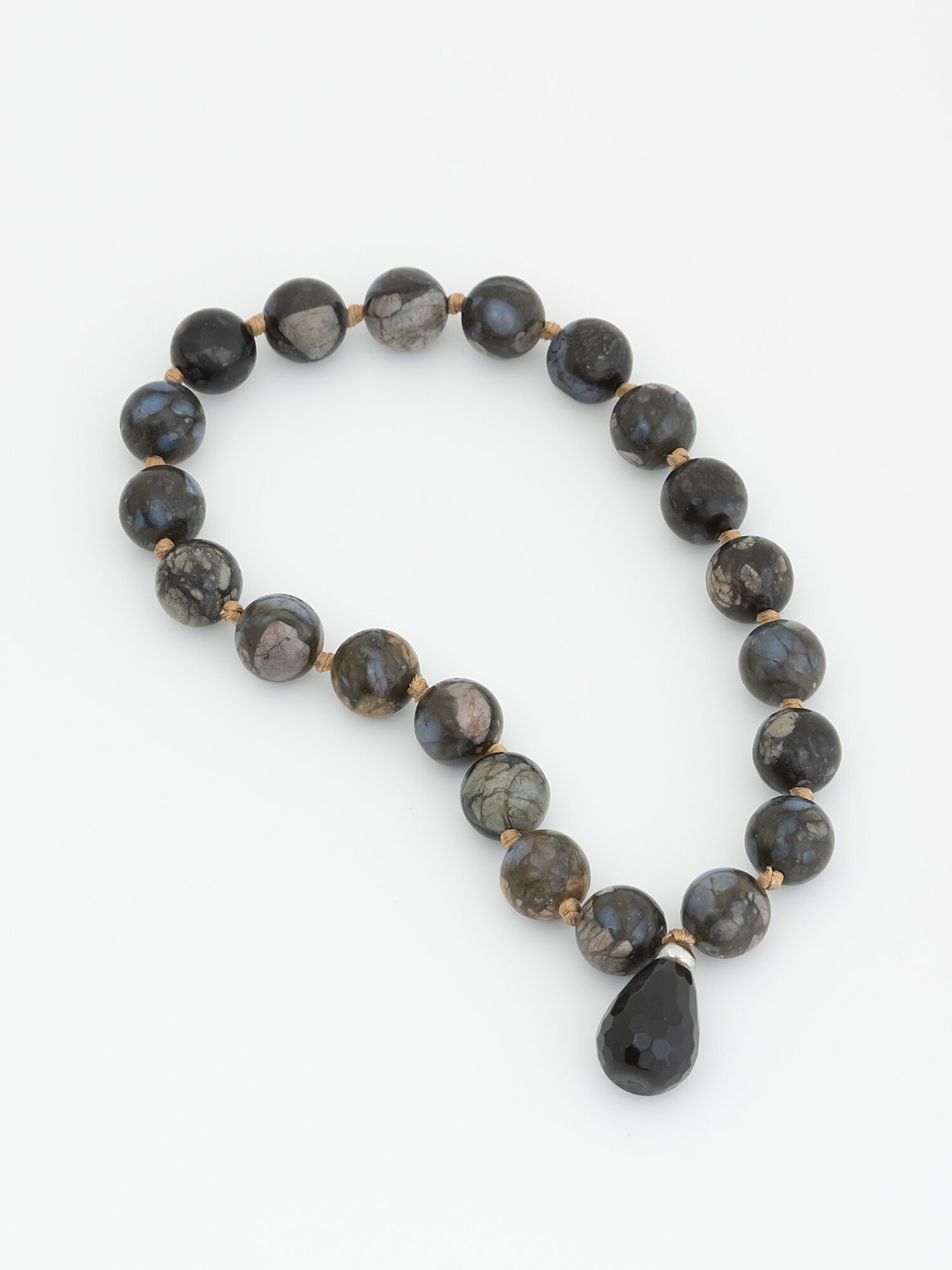 Чётки, агат, опал