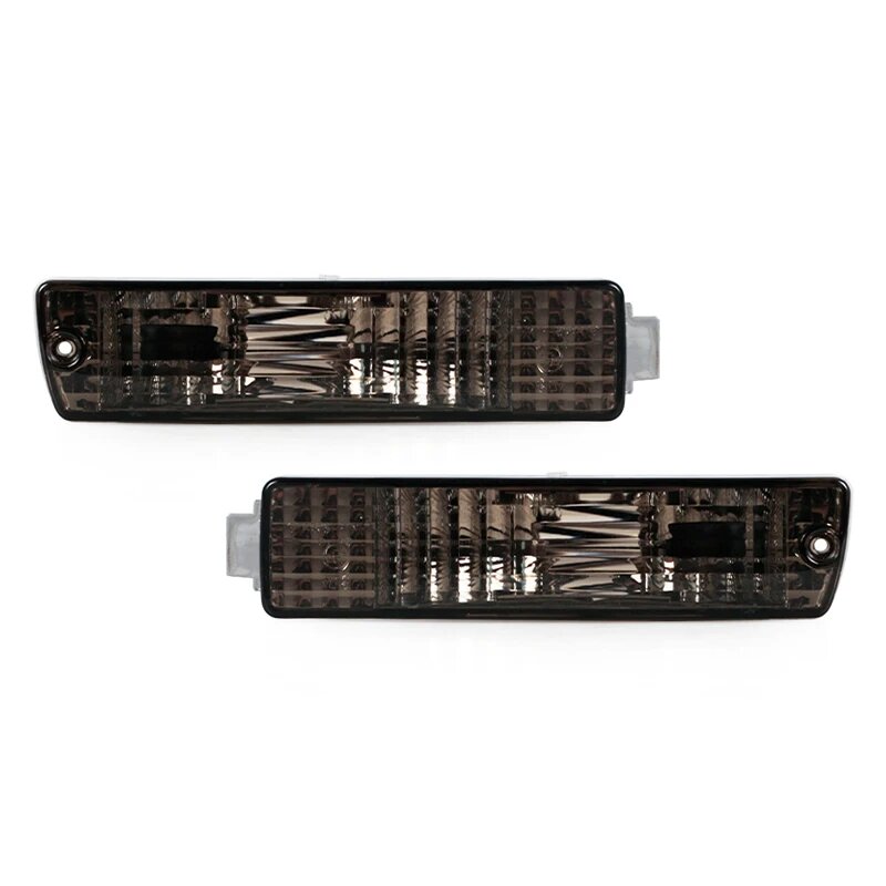 Для Volkswagen VW Golf 2 MK2 Jetta 2 MK2 1980-1992 передний указатель поворота, бампер, индикаторная лампа, противотуманная угловая лампа с жгутом проводов Black-1Pair