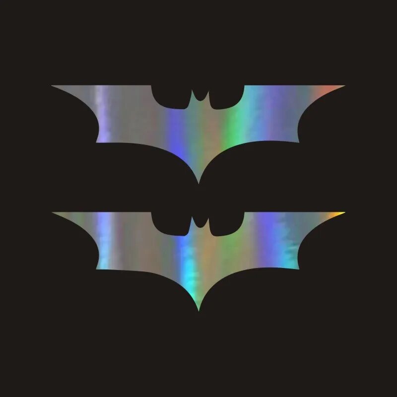8*11 см Автомобильная наклейка Красивая летучая мышь водонепроницаемые виниловые аксессуары для автомобиля «сделай сам» украшение для стайлинга автомобиля Colorful