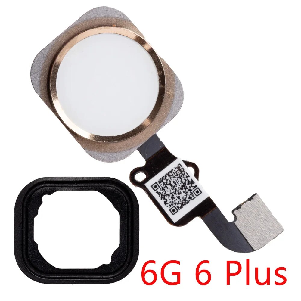 1 шт. кнопка «Домой» с гибким кабелем для iPhone 5 5C 5S 6 6Plus 6s plus 8 7 7Plus кнопка «Домой» Flex Assembly For 6G 6Plus Gold