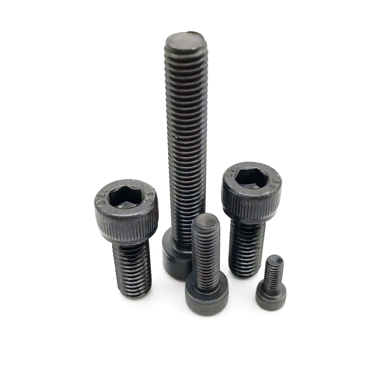 10 шт. Винты HZYUEGOU Нержавеющая сталь черные M3-M8 DIN912 L=5-150 мм M3, 12.9 class steel, 12mm