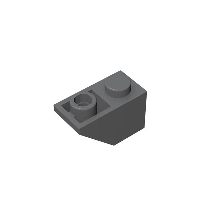 Наклонный кирпич LEGO 3665, черный, 2x1