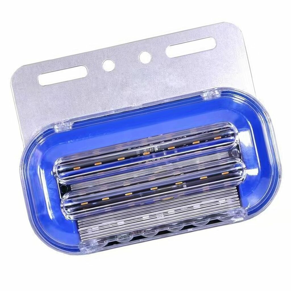 Водонепроницаемые 24 В синие светодиодные светодиоды для грузовиков, индикатор безопасности высокой яркости, Синий