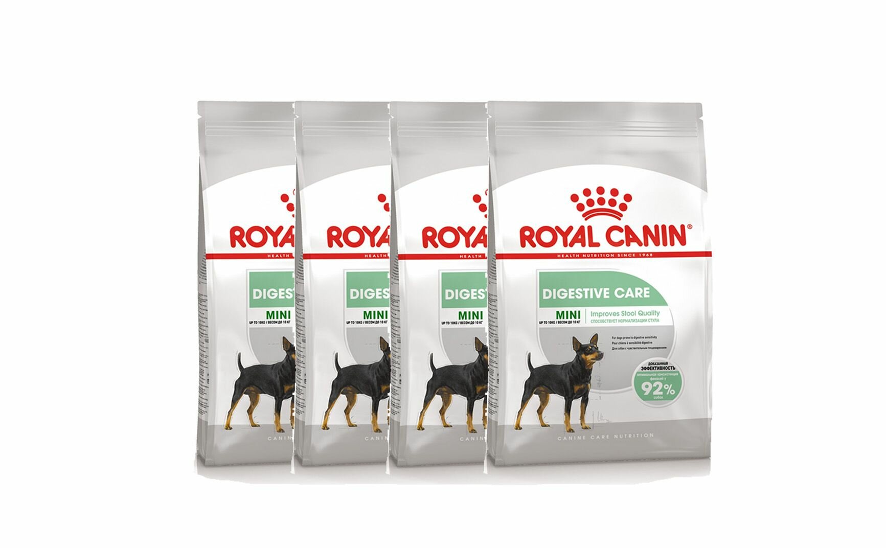 Royal Canin Mini Digestive Care сухой корм для собак с чувствительным пищеварением - 1 кг х 4 шт.