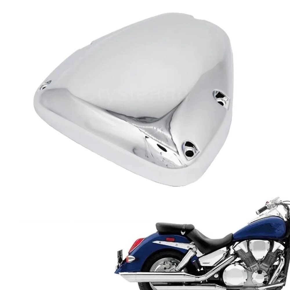 Для Honda VTX1300 VTX1800 VTX 1300 1800 2003-2008 03 04 05 06 07 Хромированная крышка воздушного фильтра, аксессуары для мотоциклов, крышка воздухоочистителя