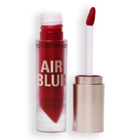 Жидкая матовая губная помада Revolution Makeup Air Blur Matte тон насыщенный красный, 3,5 мл