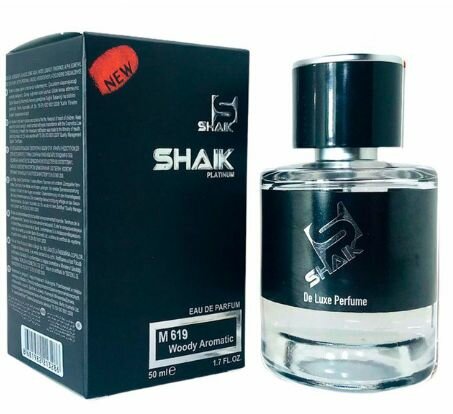 Парфюмерная вода SHAIK № 619 духи мужские масляные туалетная вода парфюм для мужчин 50 мл