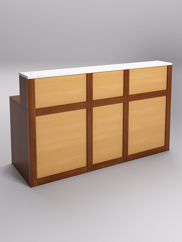 Барная стойка №6Б, Орех. Производитель товара - компания Westcom.