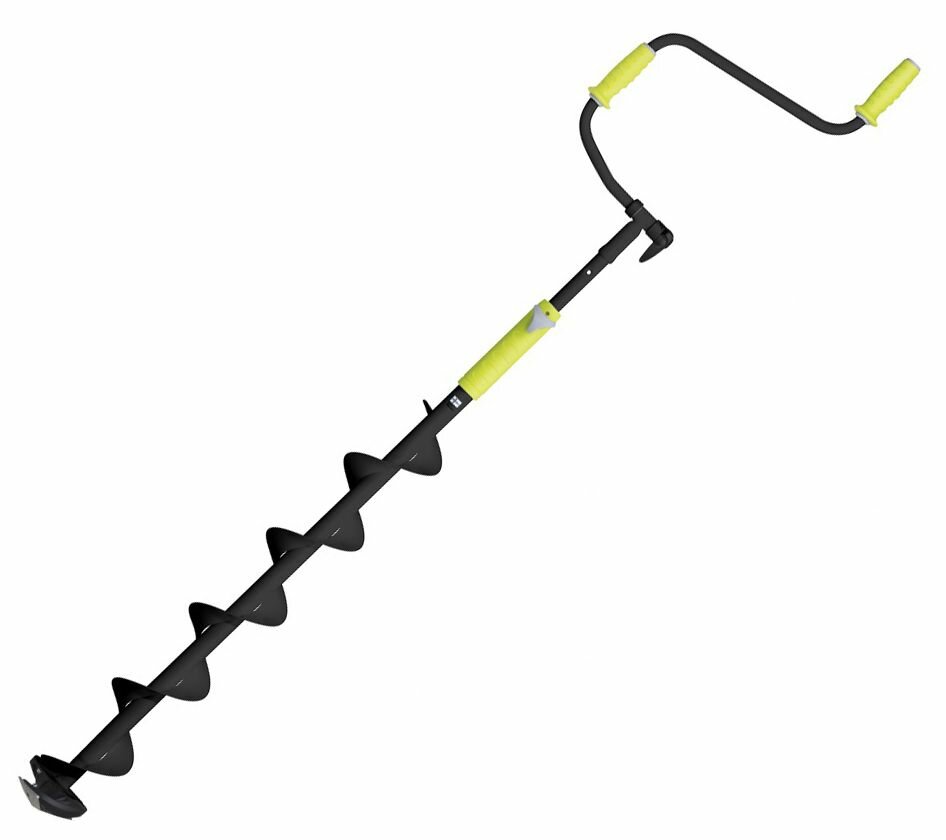 Ручной ледобур MORA ICE Nova, цвет чёрный, диам 110 мм