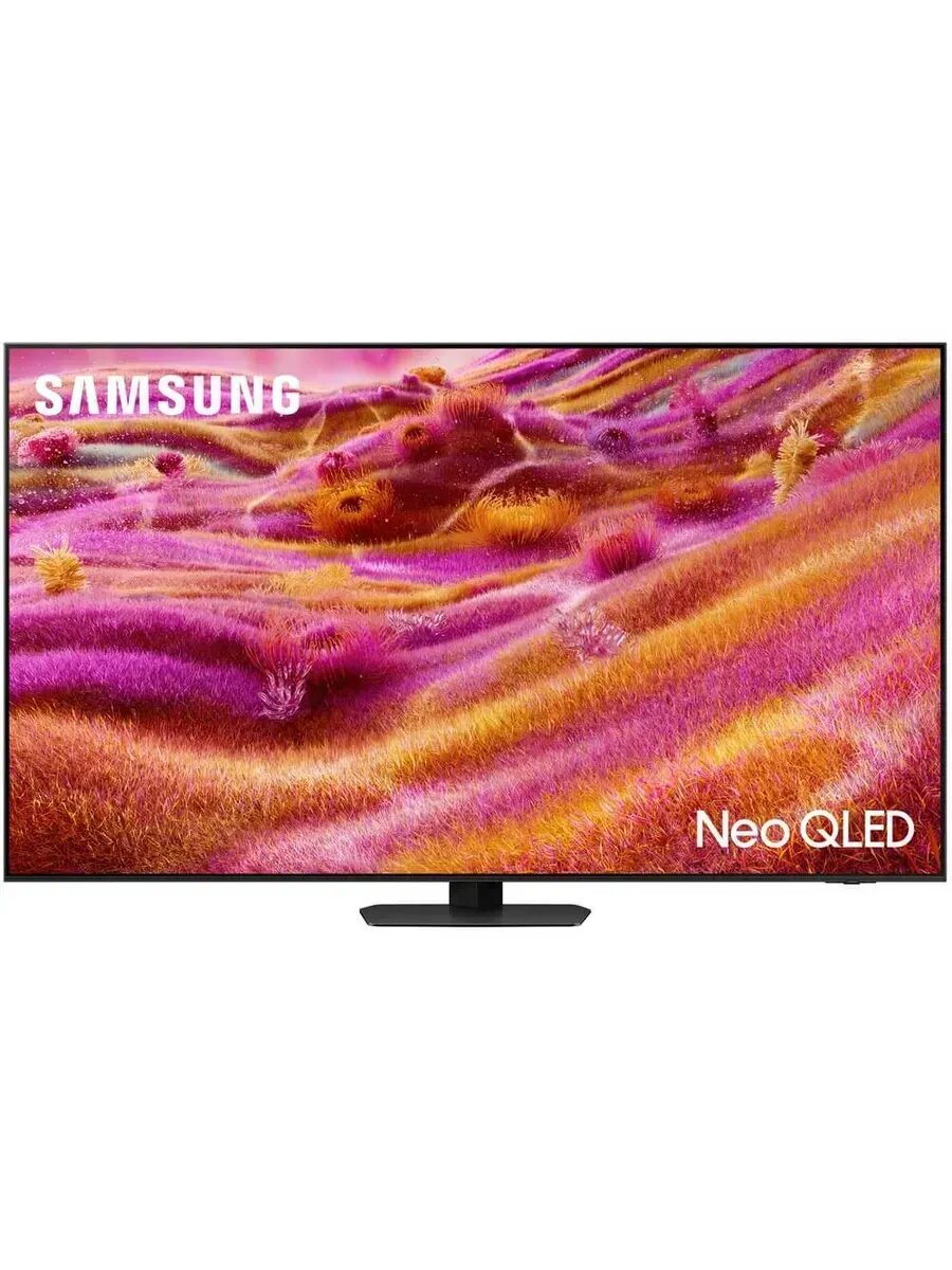 Телевизор Samsung QE75QN90FAUXRU, черный, 4K, 75-дюймовый, QLED