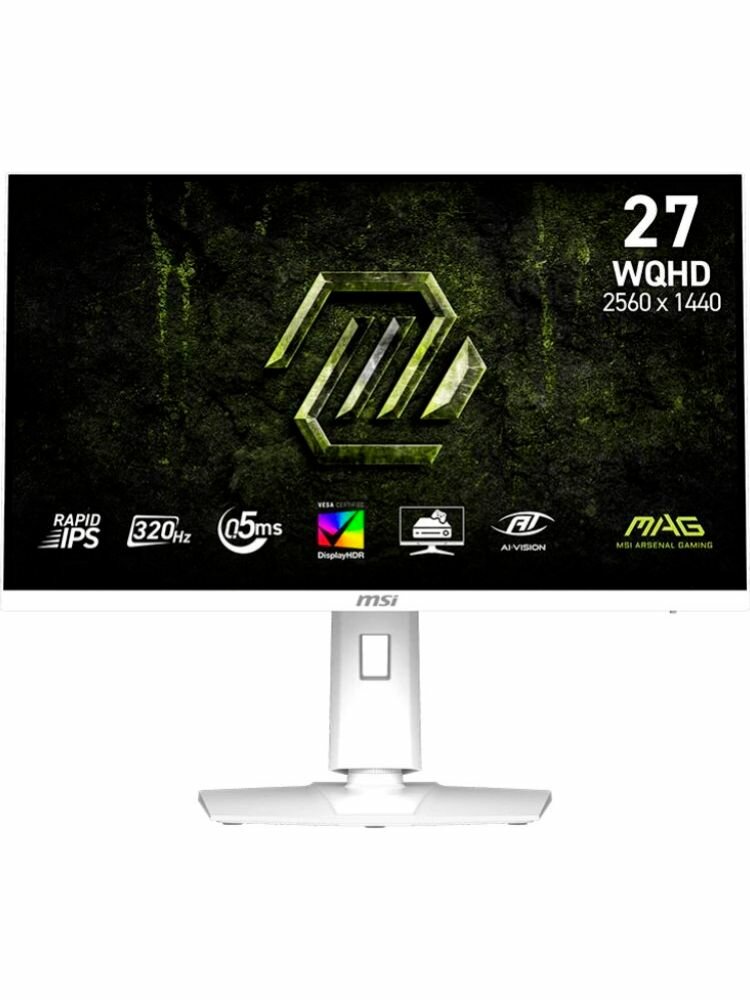 Монитор MSI MAG 274QRFW X32, белый