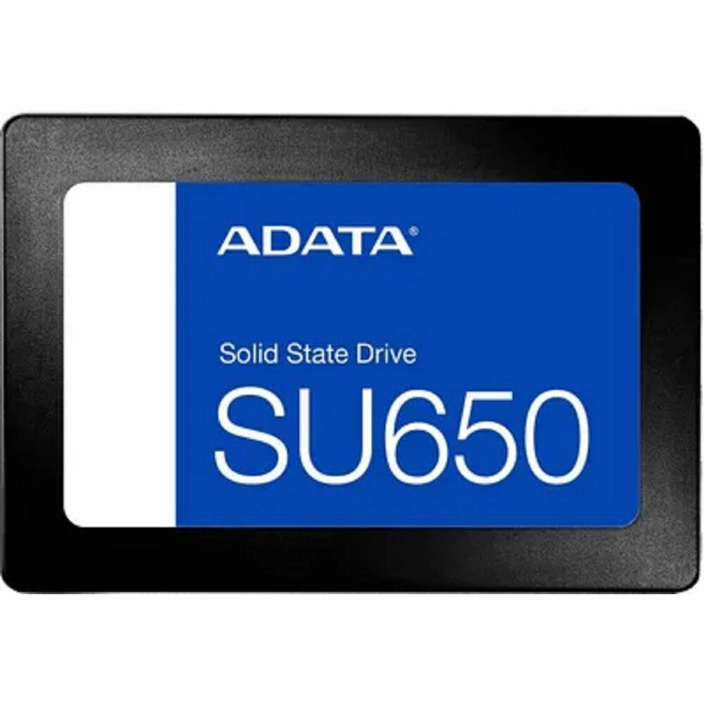 Накопитель SSD ADATA Ultimate SU650 240 ГБ 2.5" SATA III (чтение 520 МБ/с, запись 450 МБ/с) ASU650SS-240GT-R