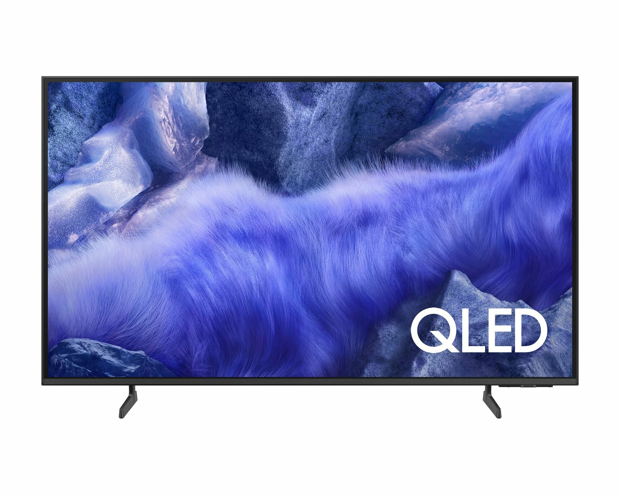 Телевизор Samsung QE55QEF1AUXRU - 55" AI QLED 4K 2025, Smart TV, cерый титан