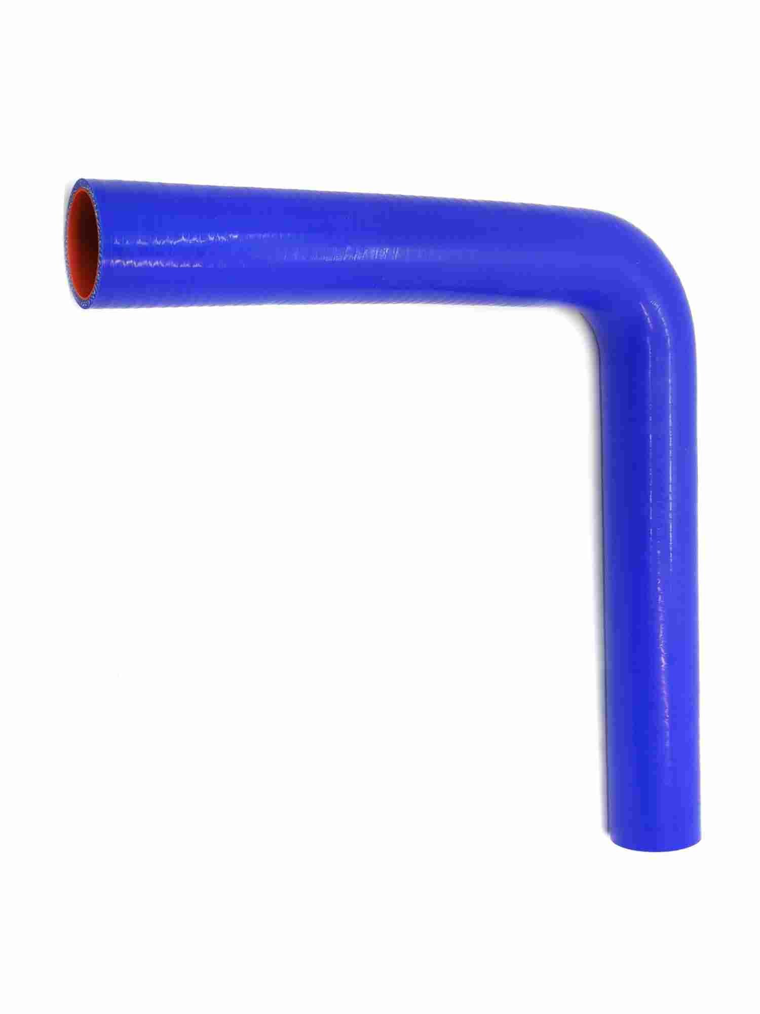 Силиконовый патрубок 90° Ø45 мм 350/350 (BLUE) belais #16716