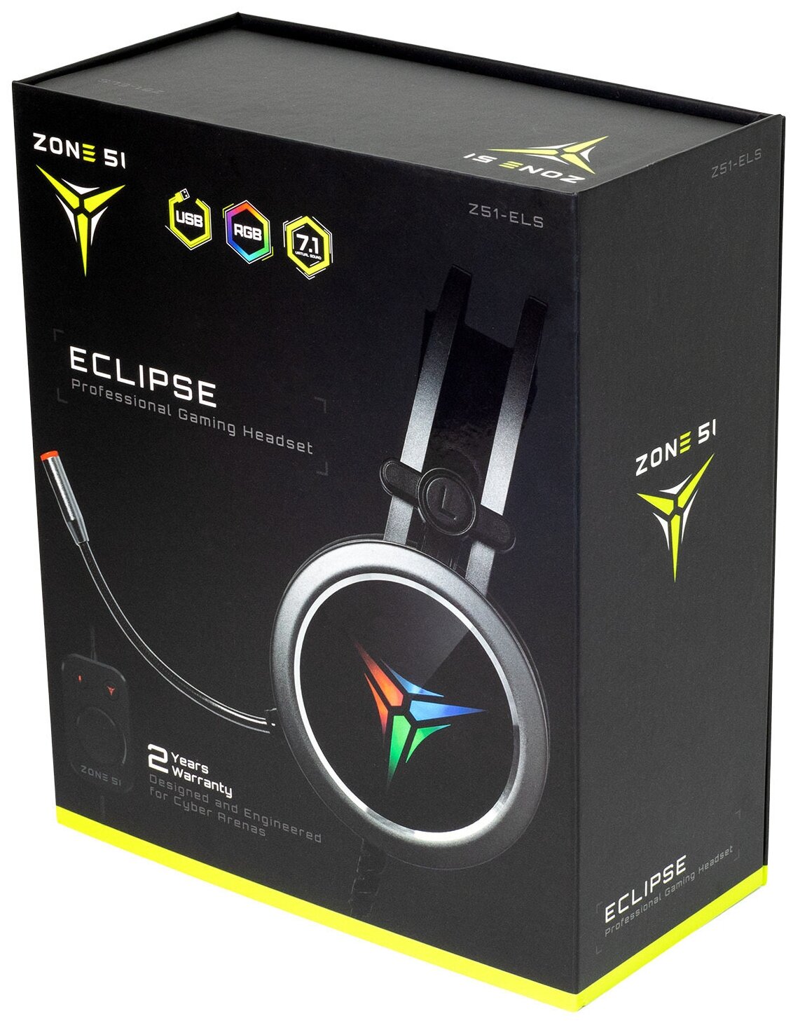 Купить Игровая USB гарнитура ZONE 51 ECLIPSE - цена: 5449 ...