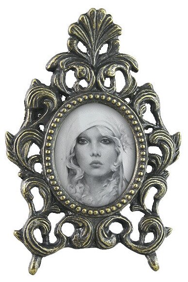 Фоторамка настольная "Любимчик", под бронзу