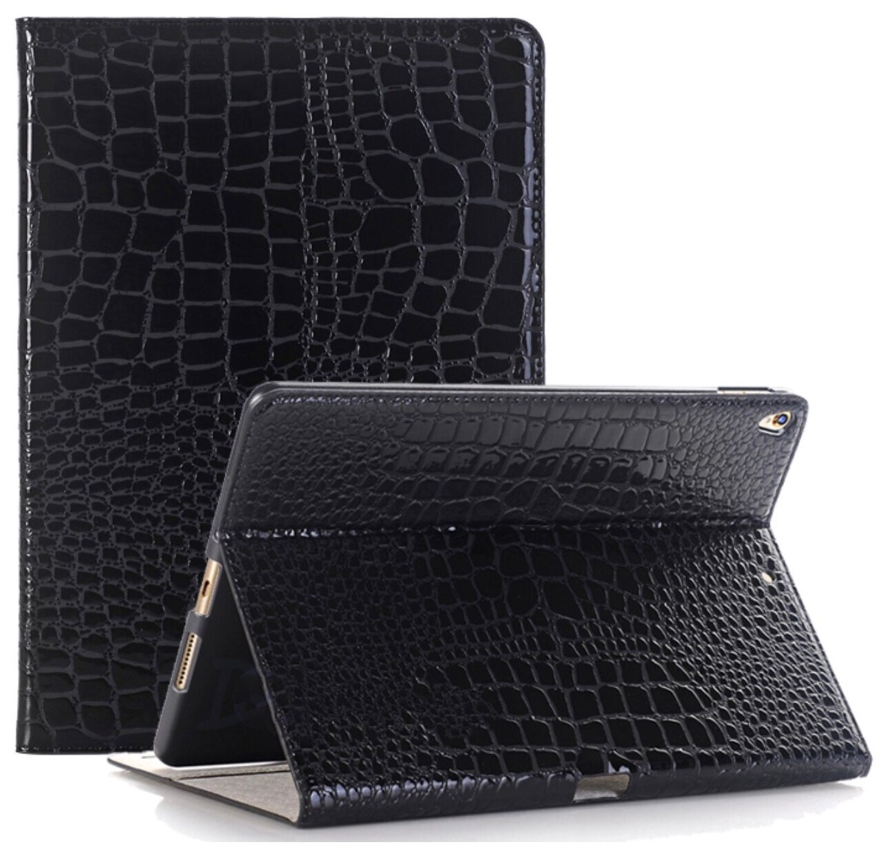 Чехол-футляр MyPads для планшета Apple iPad Pro 12.9 2020/ 2021 (MHNF3 /K3 /Q3) (MHR83 /43 /E3) (MXFA2, MY2J2, MXAU2) из лаковой рельефной кожи под.