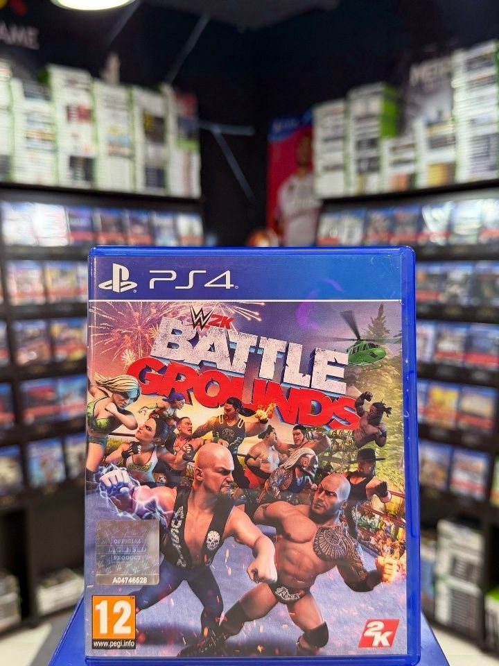 Игра WWE 2K Battlegrounds PS4 (Box)