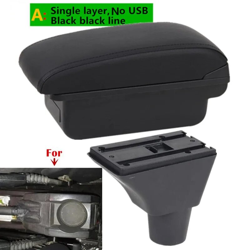 Подлокотник A1 black line No USB для Opel Meriva
