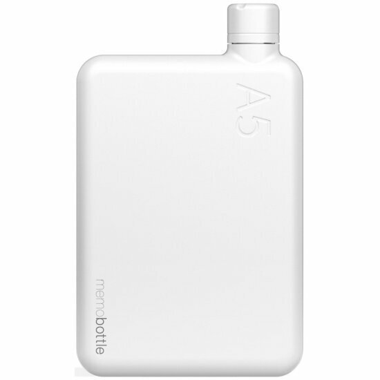Бутылка из нержавеющей стали Memobottle A5, белый