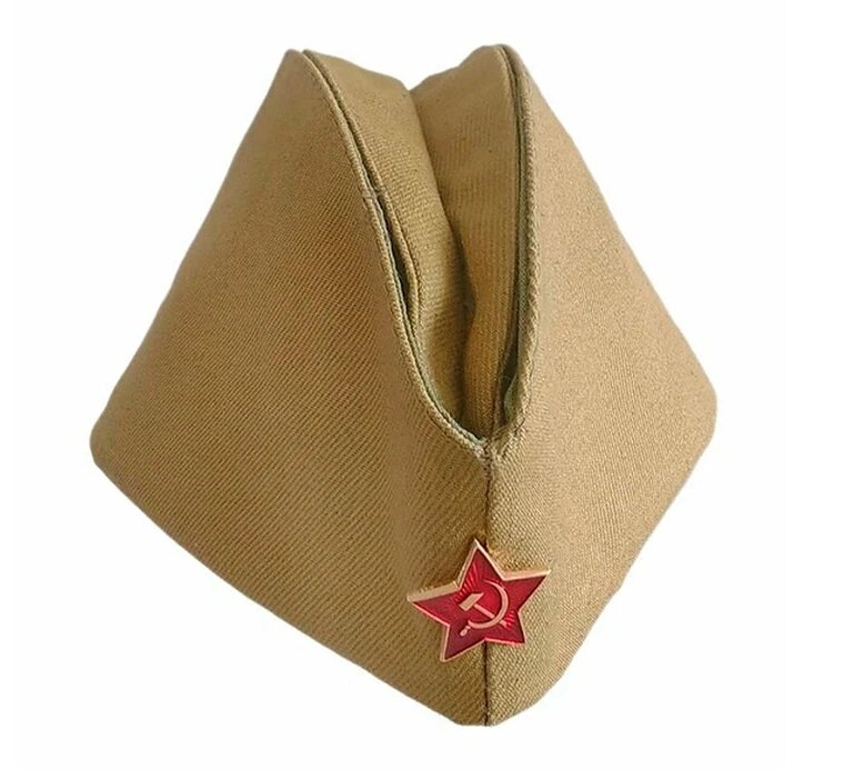 Пилотка со звездой СССР, военная солдатская