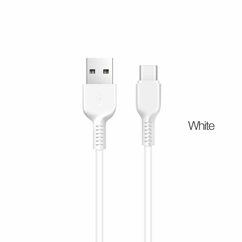 Кабель USB - Type-C, 3 метра, HOCO X20 Flash, белый