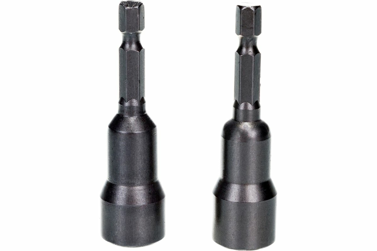 Биты с торцевыми головками MATRIX 11791, диаметры 13 мм и 65 мм, набор из 2 шт