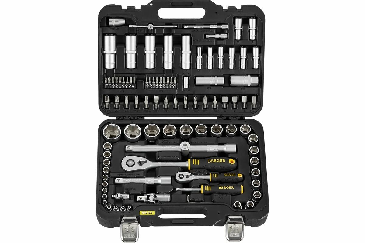Набор инструментов Berger BG094-1214 "Верден" 94 предмета