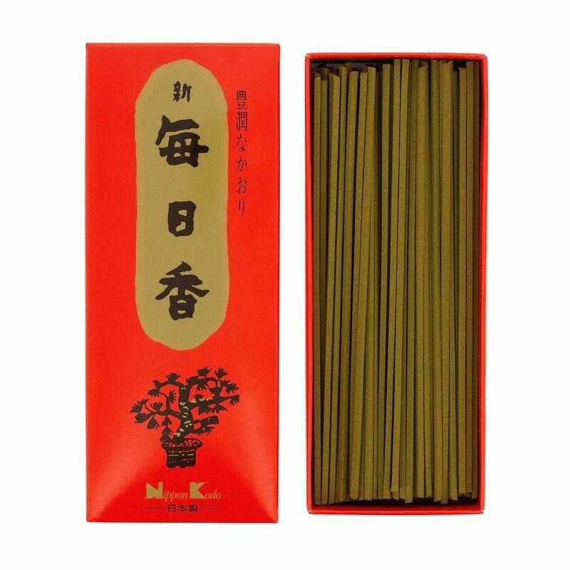 Благовоние Shin Mainichikoh Sandalwood (сандаловое дерево), 170 палочек по 13,5 см