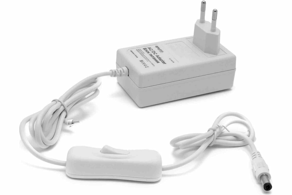Apeyron Блок питания 12 В 18 Вт IP44 1,5 А разъем 2,5×5,5 мм пластик 90×50×30 мм