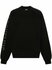 Топ Jacquemus Le Sweatshirt Typo, размер XL, черный